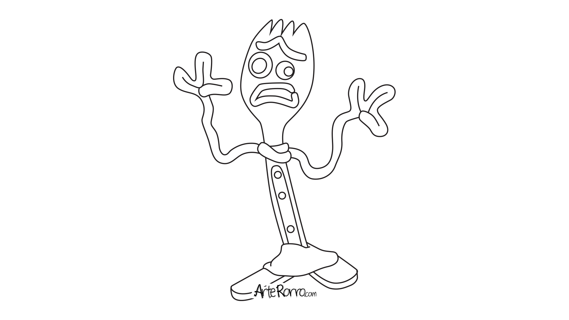 Forky · Arte Rorro